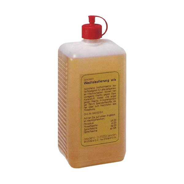 Separador de cera Wis,botella c/pincel 750 ml